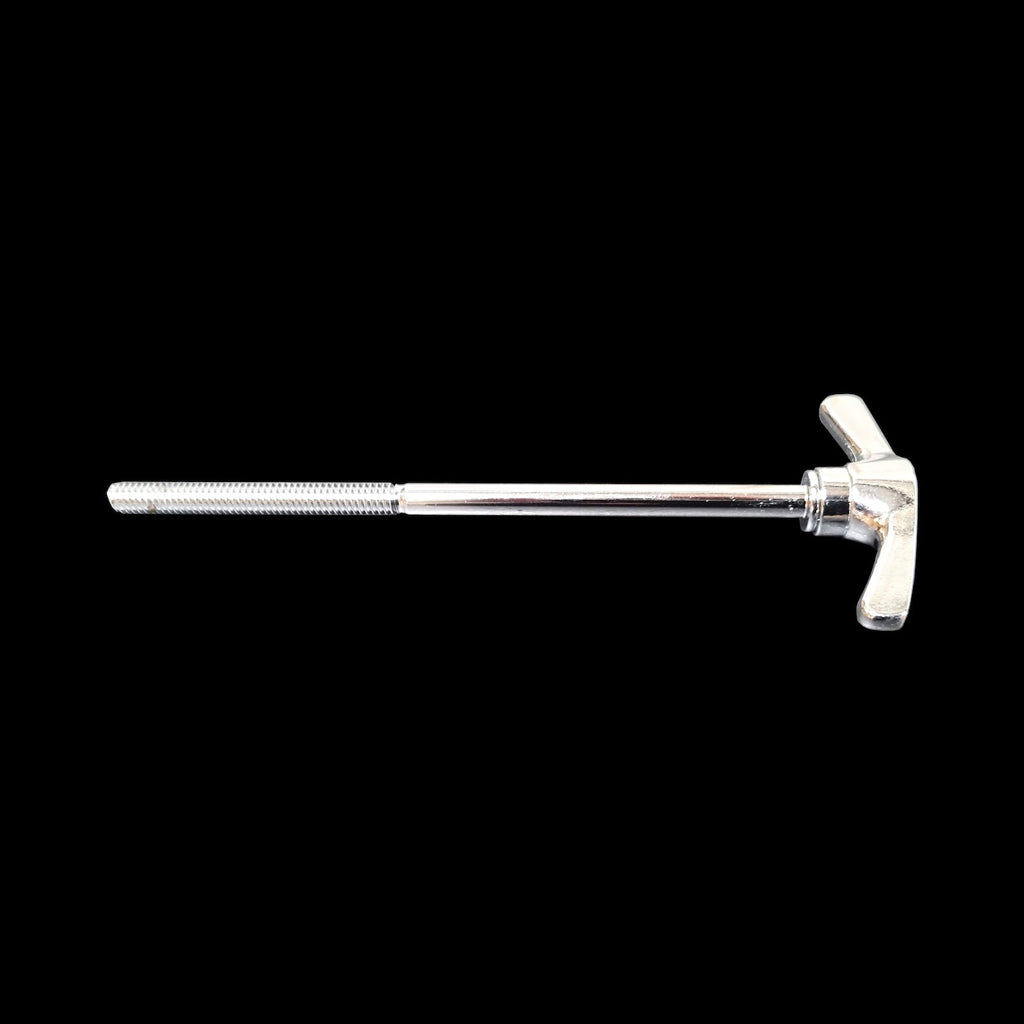 DFP 115mm Wing Nut T-Handle Bass Drum Tension Rods - Chrome