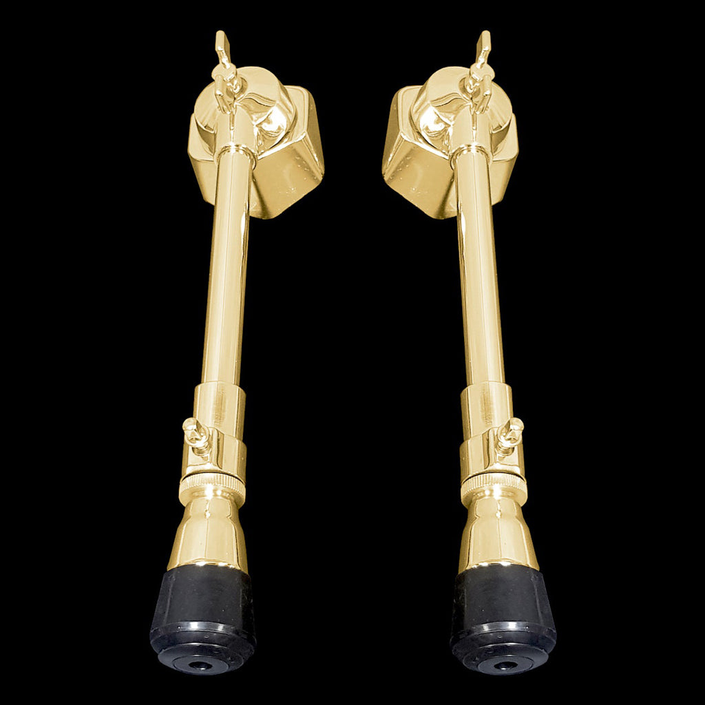 DFP Heavy Duty Bass Drum Spurs - Brass