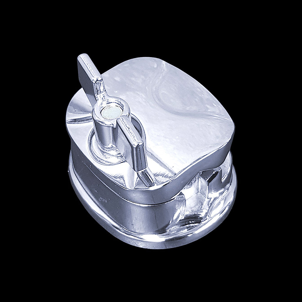 DFP Rounded Square Tom Bracket - Chrome