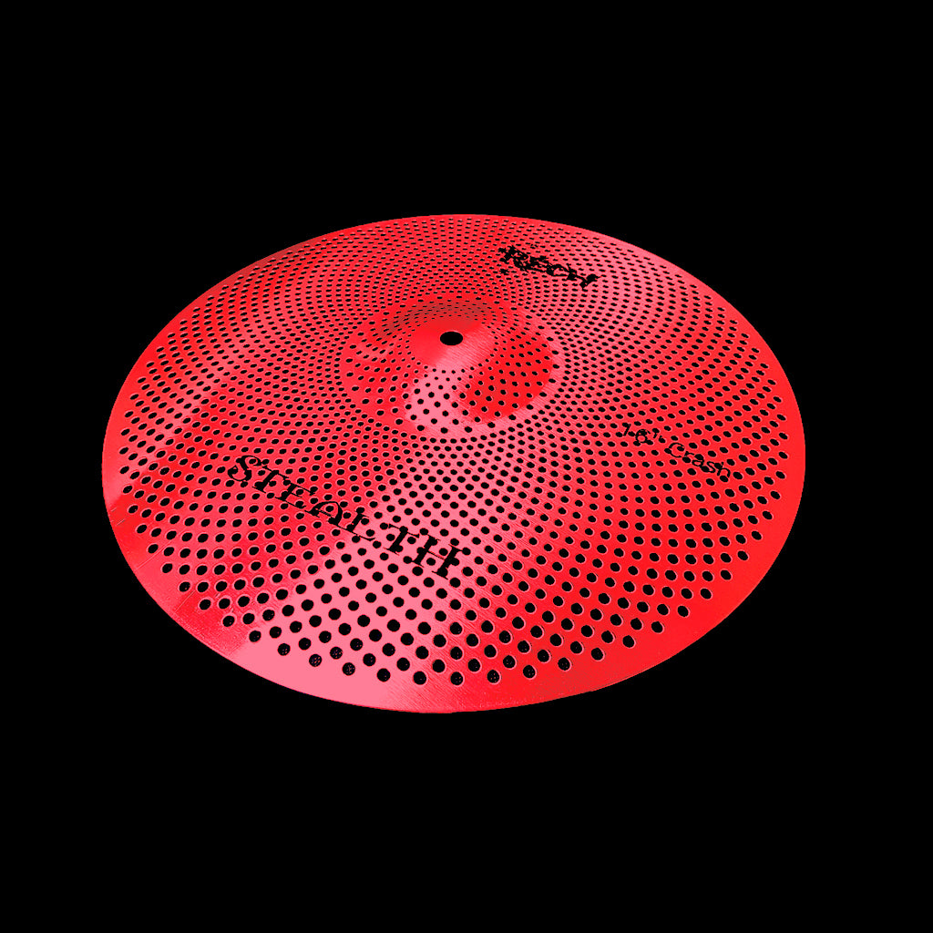 Rech Stealth 16" Low Volume Crash Cymbal - Red